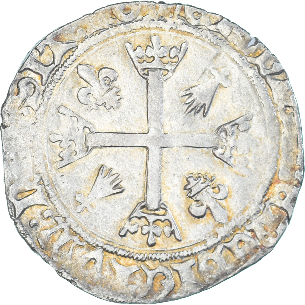 Coin, France, Charles VIII, Karolus de Bretagne, n.d. (1483-1498),