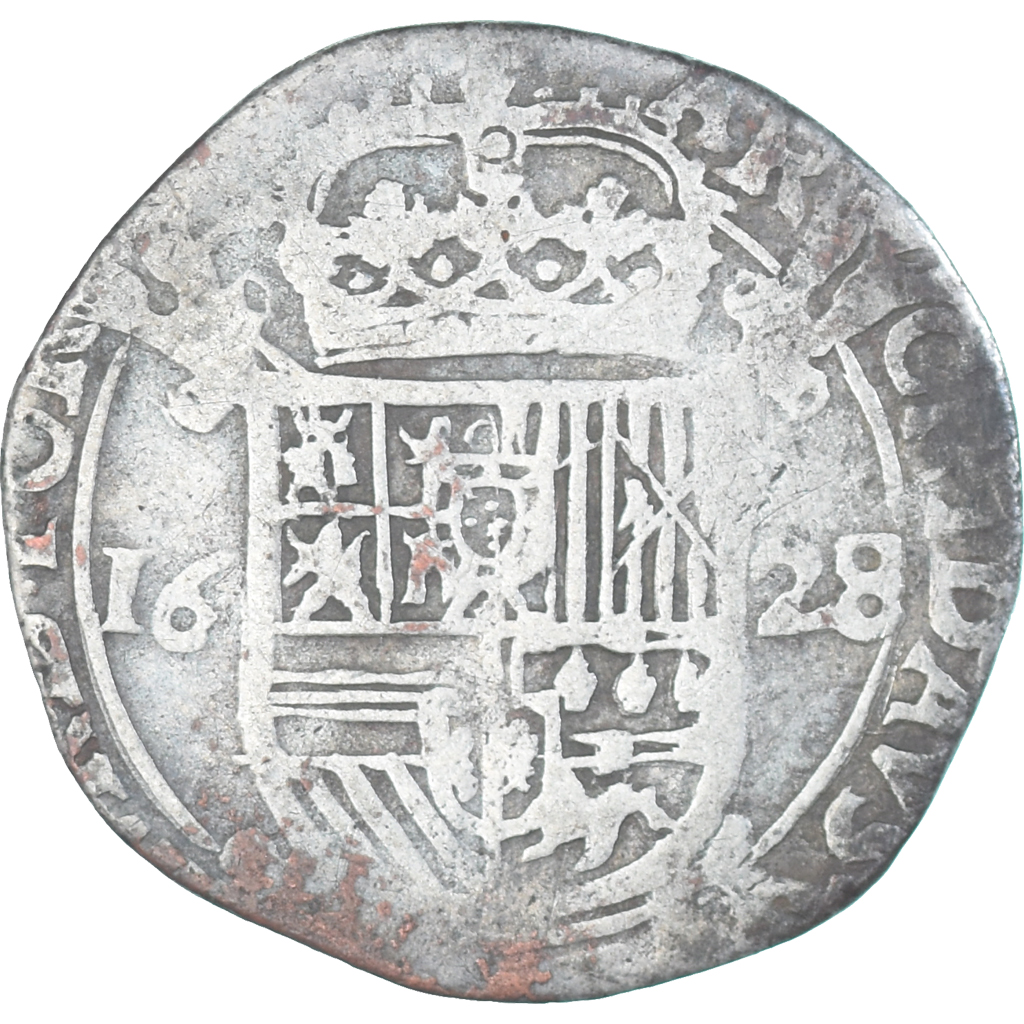Coin, Spanish Netherlands, Philip IV, Escalin, 1628, , Silver