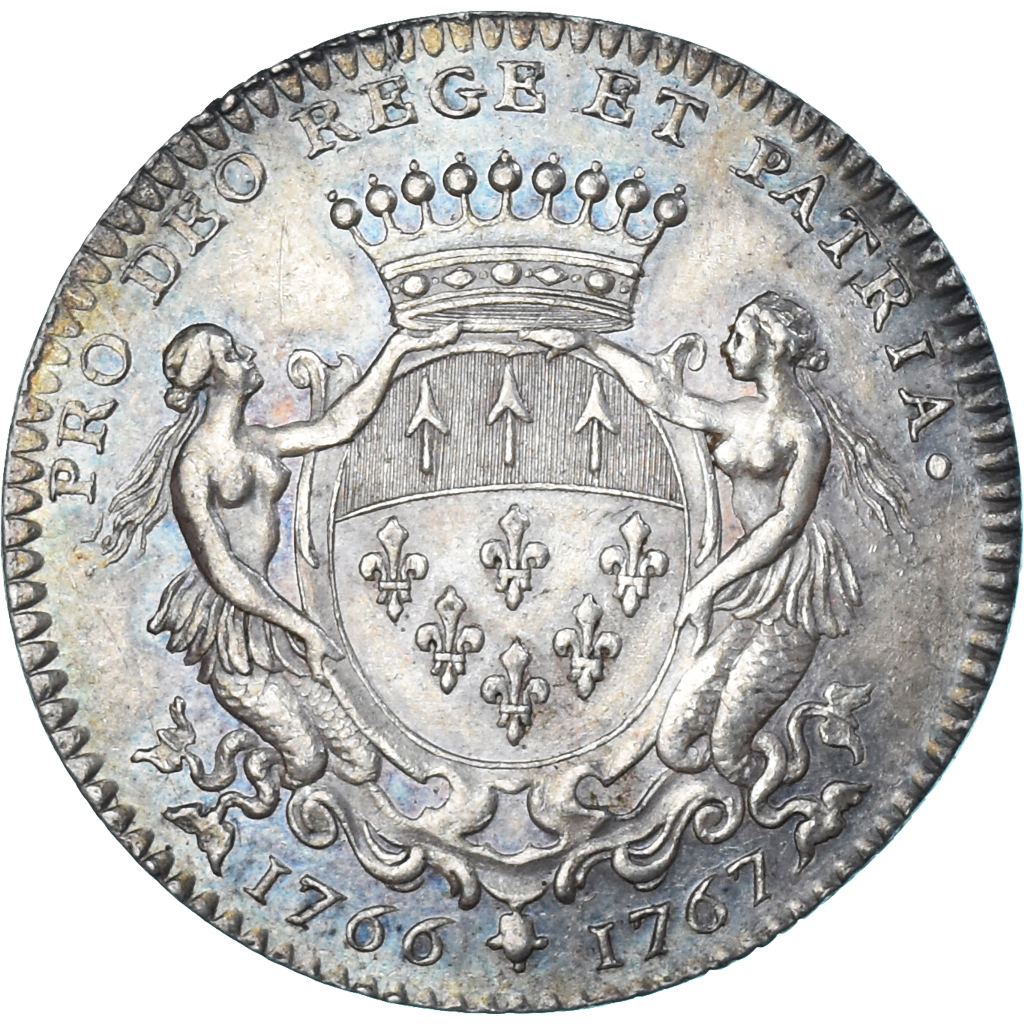 France, Token, Maires de Nantes, François Libault, seigneur de Beaulieu ...