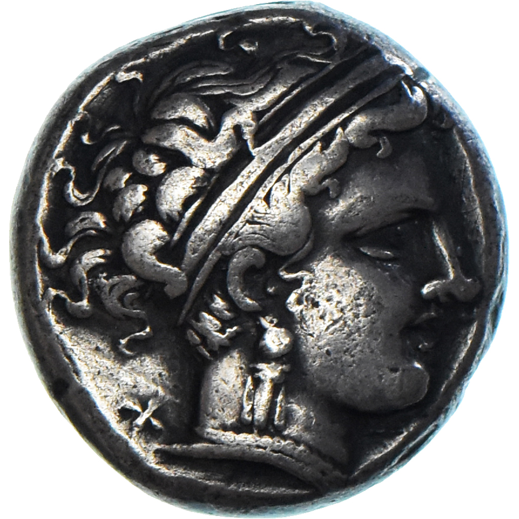 Coin, Campania, Didrachm, ca. 340-317 BC, Neapolis, , Silver | Greek Coins
