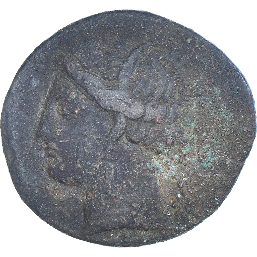 Coin, Zeugitana, Æ Unit, 300-264 BC, Carthage, , Bronze, SNG-Cop:149