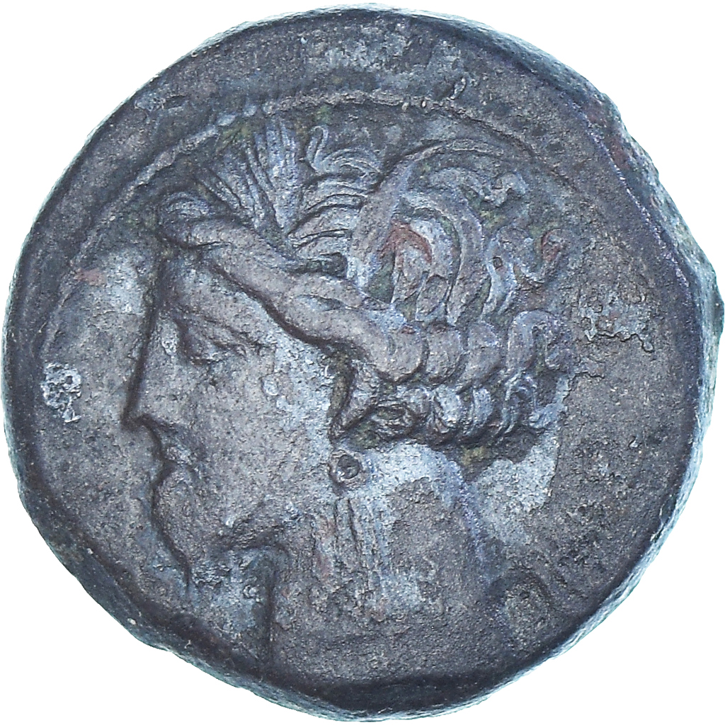 Coin, Zeugitana, Æ Unit, 300-264 BC, Carthage, , Bronze, SNG-Cop:149