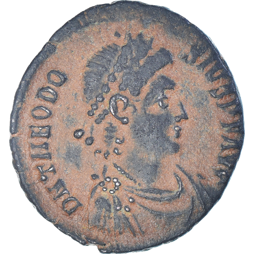 Coin, Theodosius I, Follis, 378-383, Antioch, , Bronze, RIC:47c