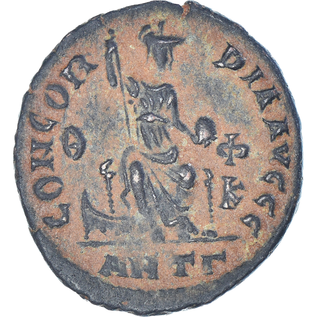 Coin, Theodosius I, Follis, 378-383, Antioch, , Bronze, RIC:47c