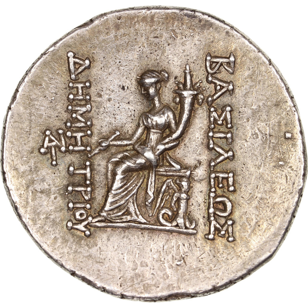 Coin, Seleukid Kingdom, Demetrios I, Tetradrachm, 162-150 BC, Antioch