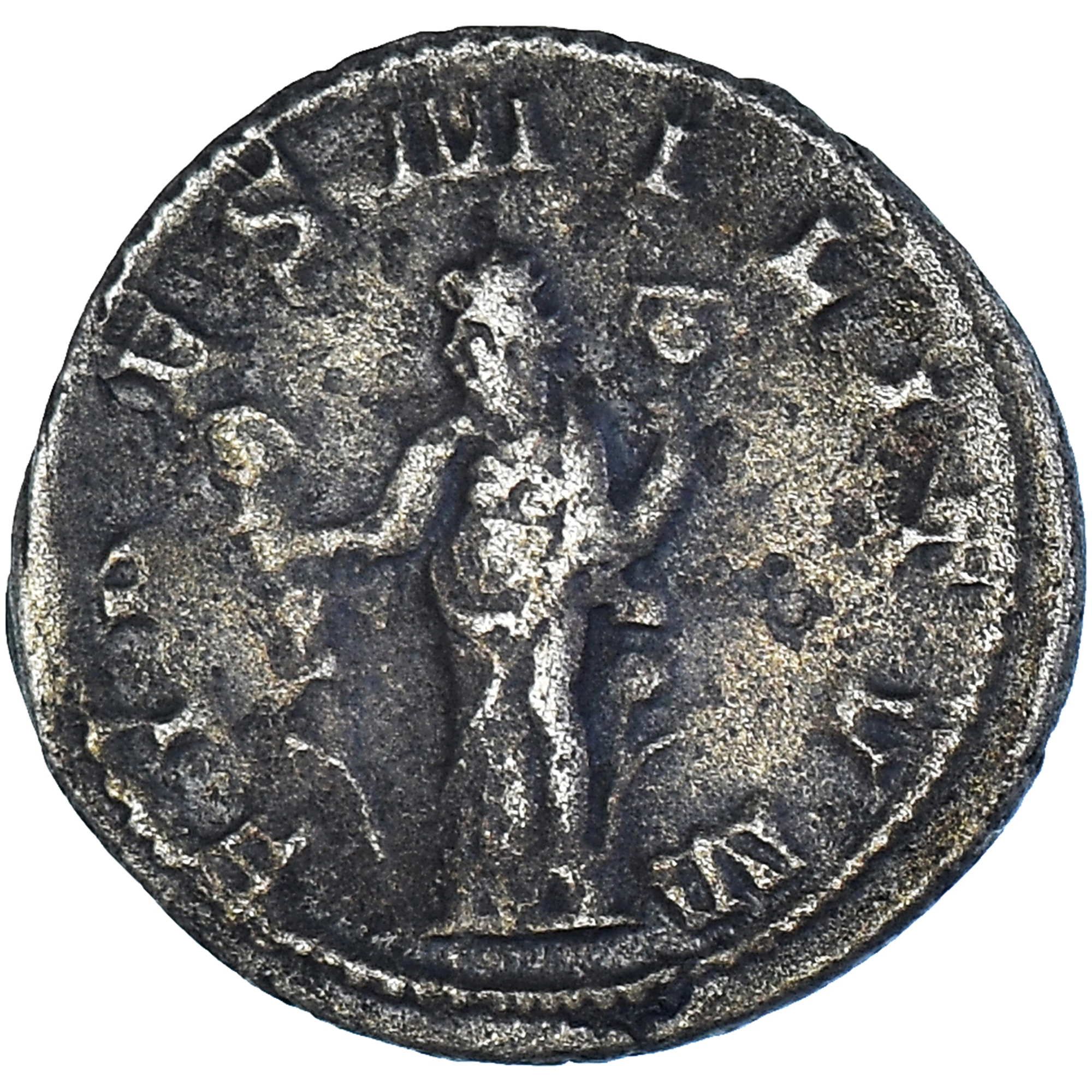 Coin, Valerian I, Antoninianus, 253, Rome, , Billon, RIC:89 | Roman ...