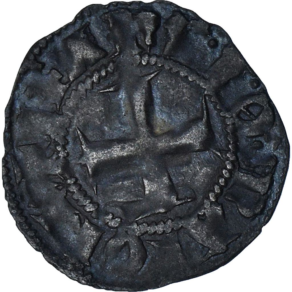 Greece, Principality of Achaea, Philip I of Taranto, Denier, XIVth Century
