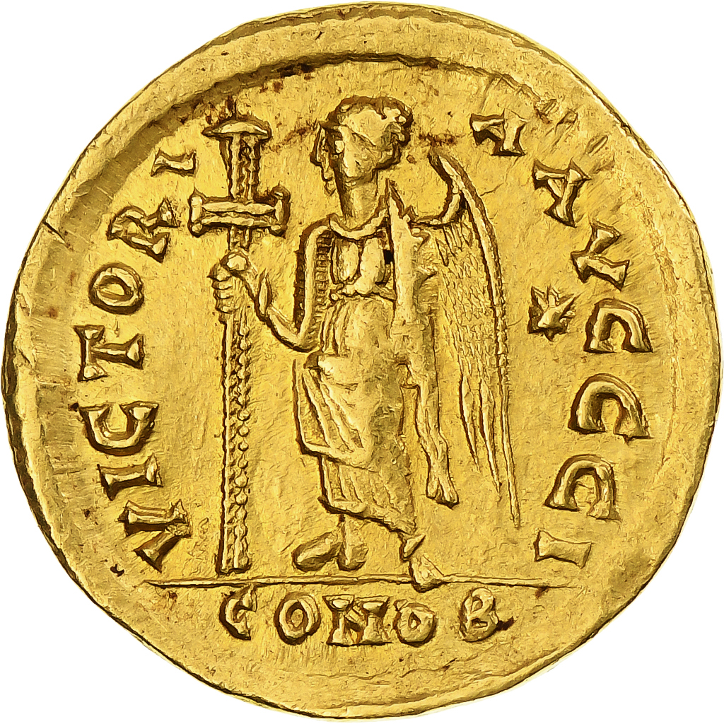 Zeno, Solidus, 474-491, Constantinople, Gold, , RIC:X-910 | Roman ...
