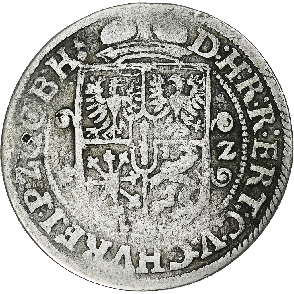 Germany, Brandenburg-Prussia, Georg Wilhelm, 1/4 Thaler, 1622, Silver