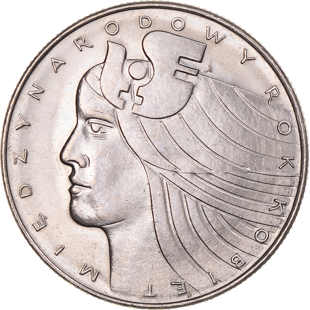 Coin, Poland, 20 Zlotych, 1975, Warsaw, , Copper-nickel, KM:75