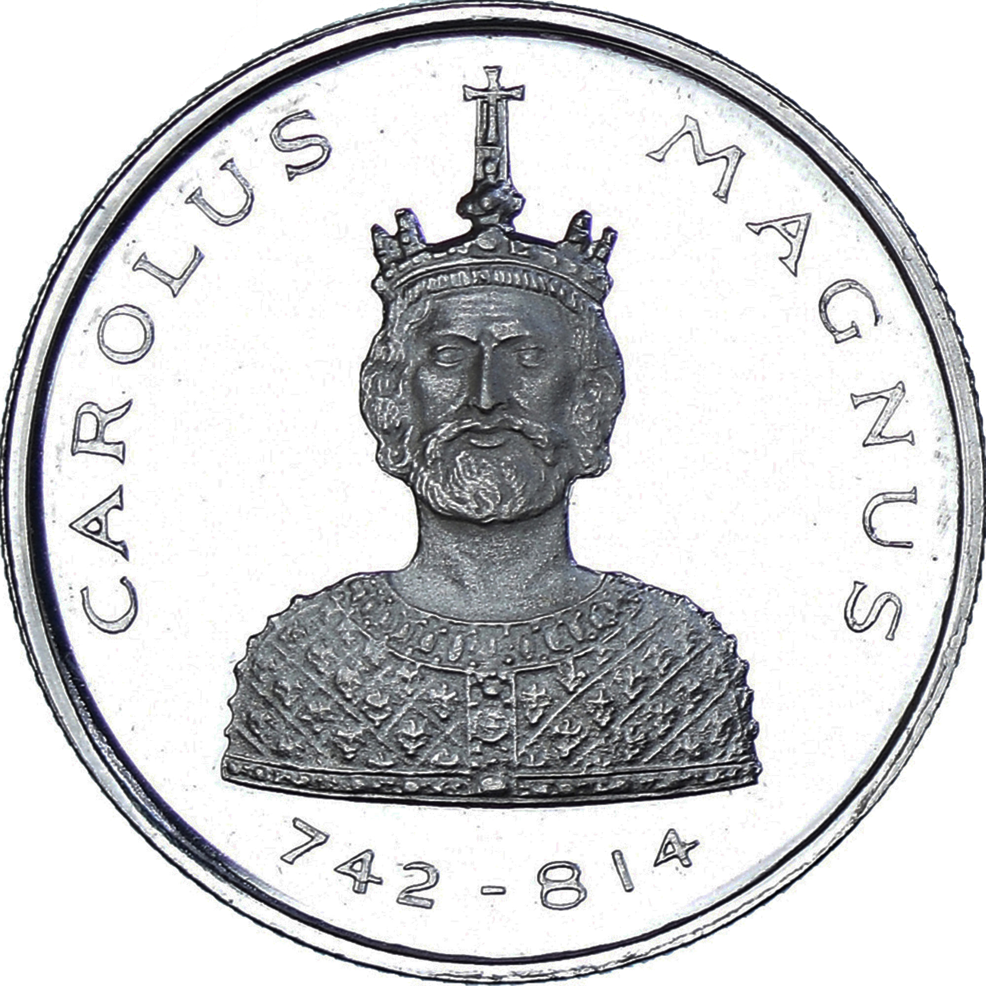 Coin, Eurozone, Ecu, 1972, 1 ECU Carolus Magnus, , Silver | European Coins