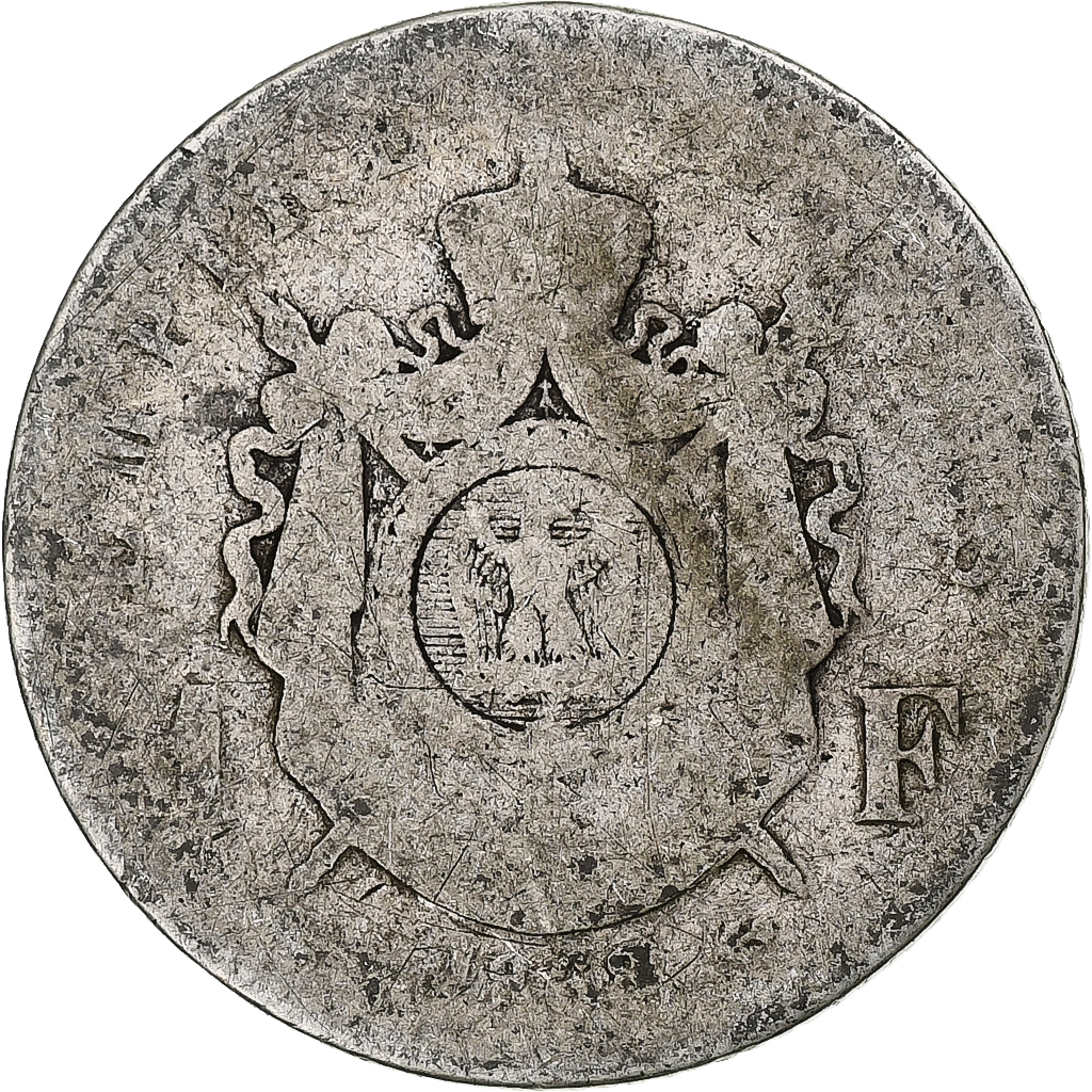 Coin, France, Napoleon III, Franc, 1868, Strasbourg, Large BB, , Silver
