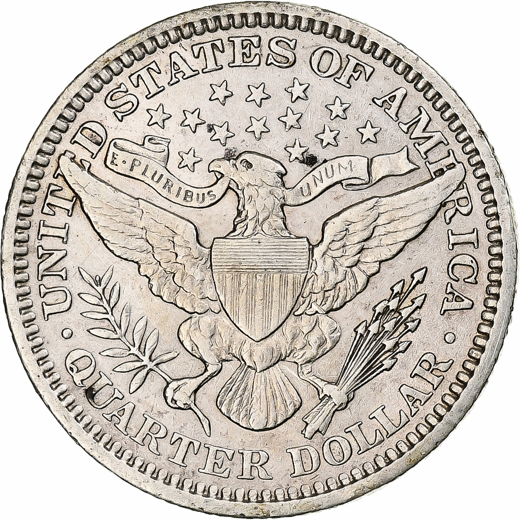 United States, Quarter, Barber, 1910, Philadelphia, Silver, | Quarters