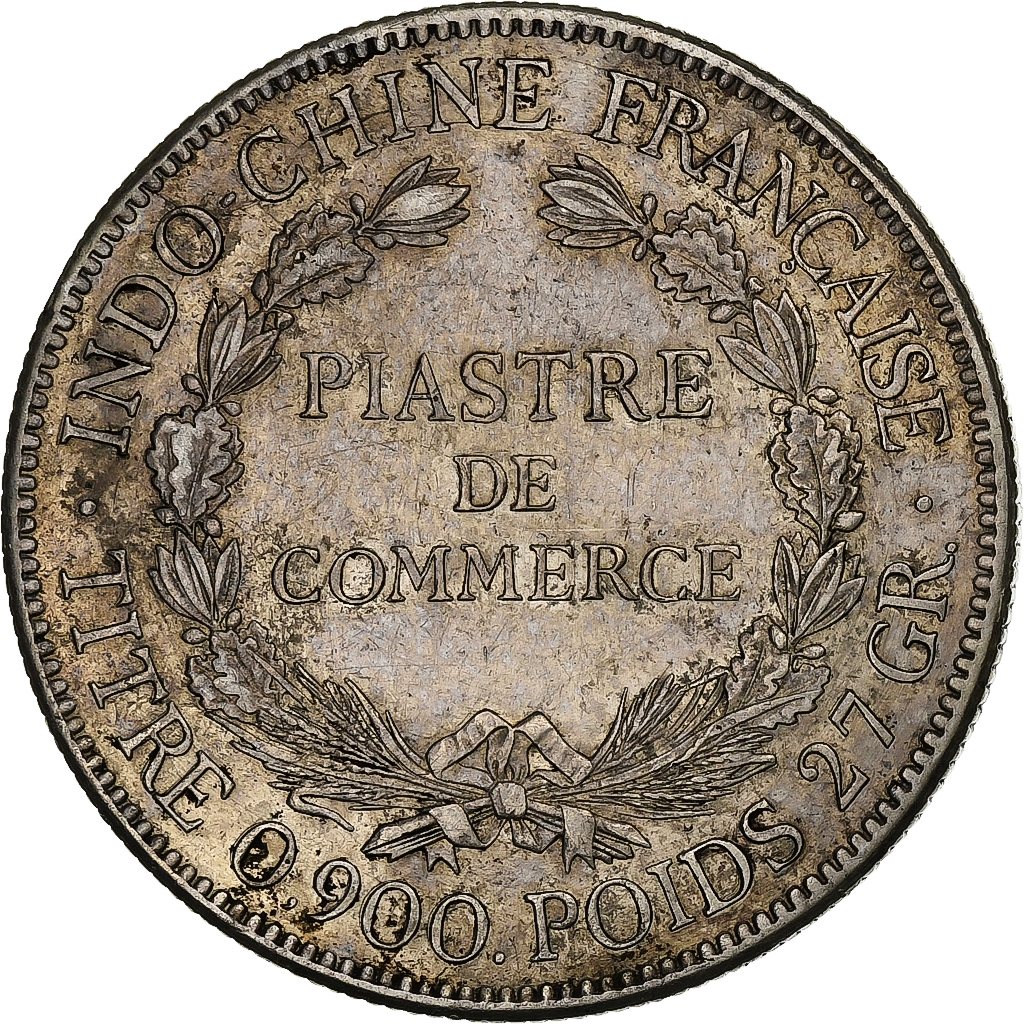 FRENCH INDO-CHINA, Piastre, 1921, San Francisco, Silver, | European Coins