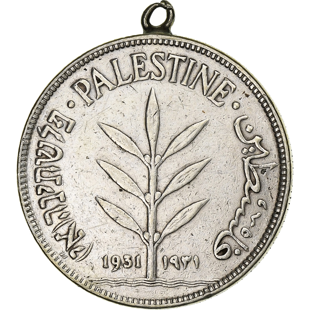 Palestine, 100 Mils, 1931, Silver, , KM:7 | European Coins