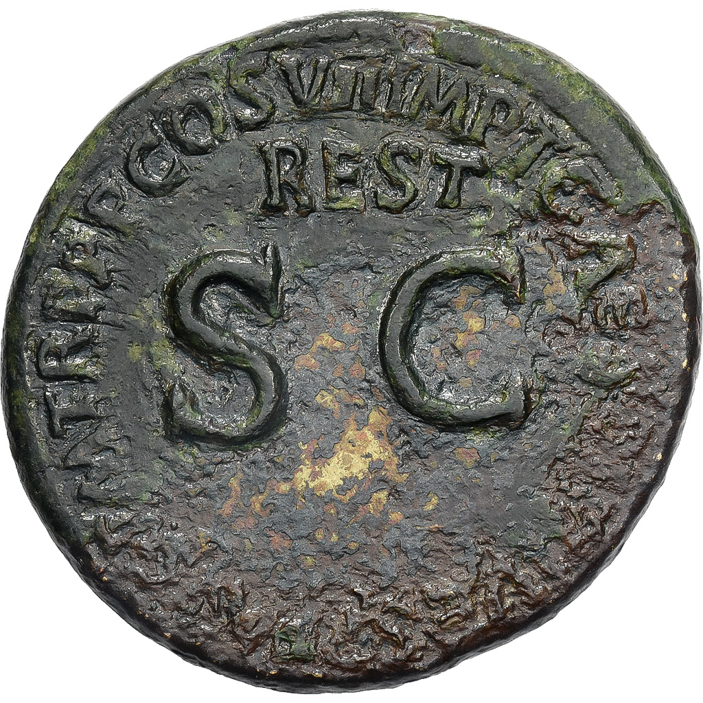 Titus, Sestertius, 80-81, Rome, Very rare, Bronze, , RIC:401 | Roman ...