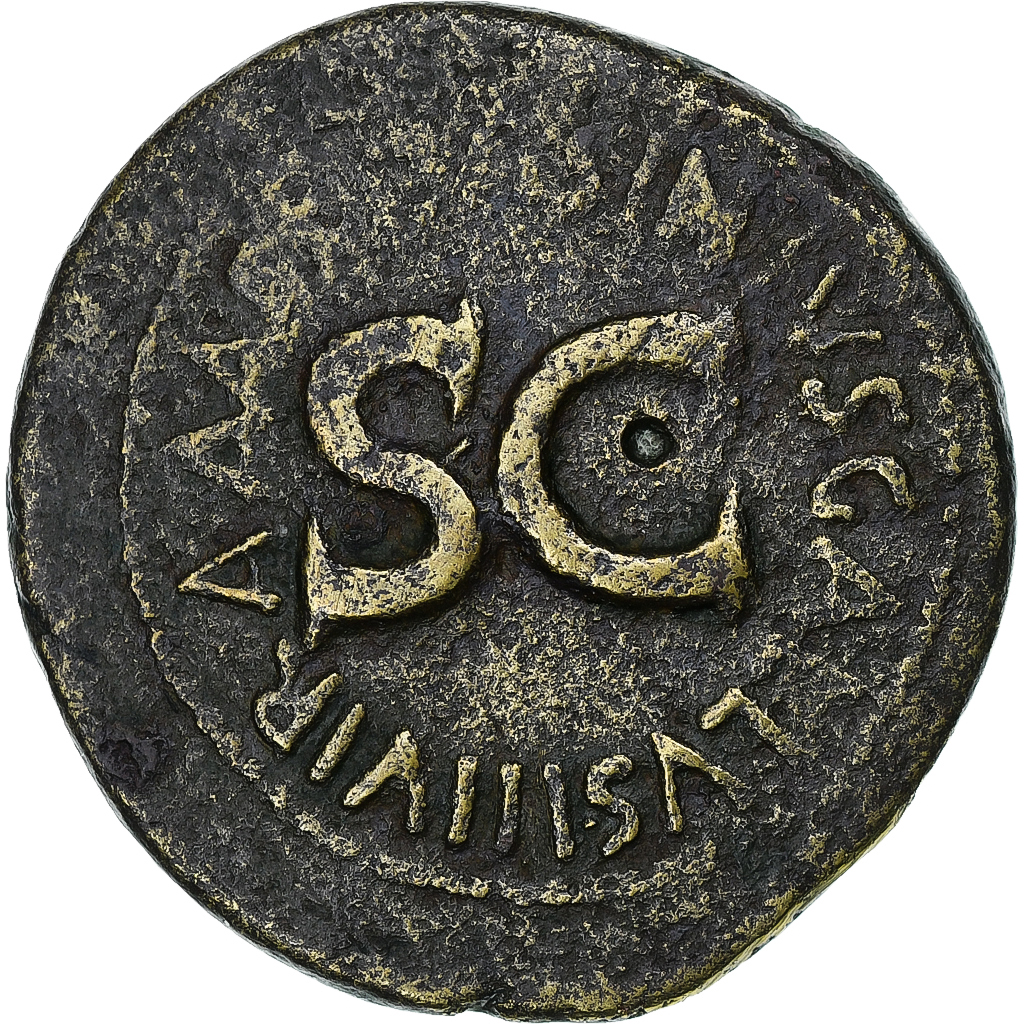 Augustus, Dupondius, 16 BC, Rome, Bronze, , RIC:372 | Roman Imperial Coins