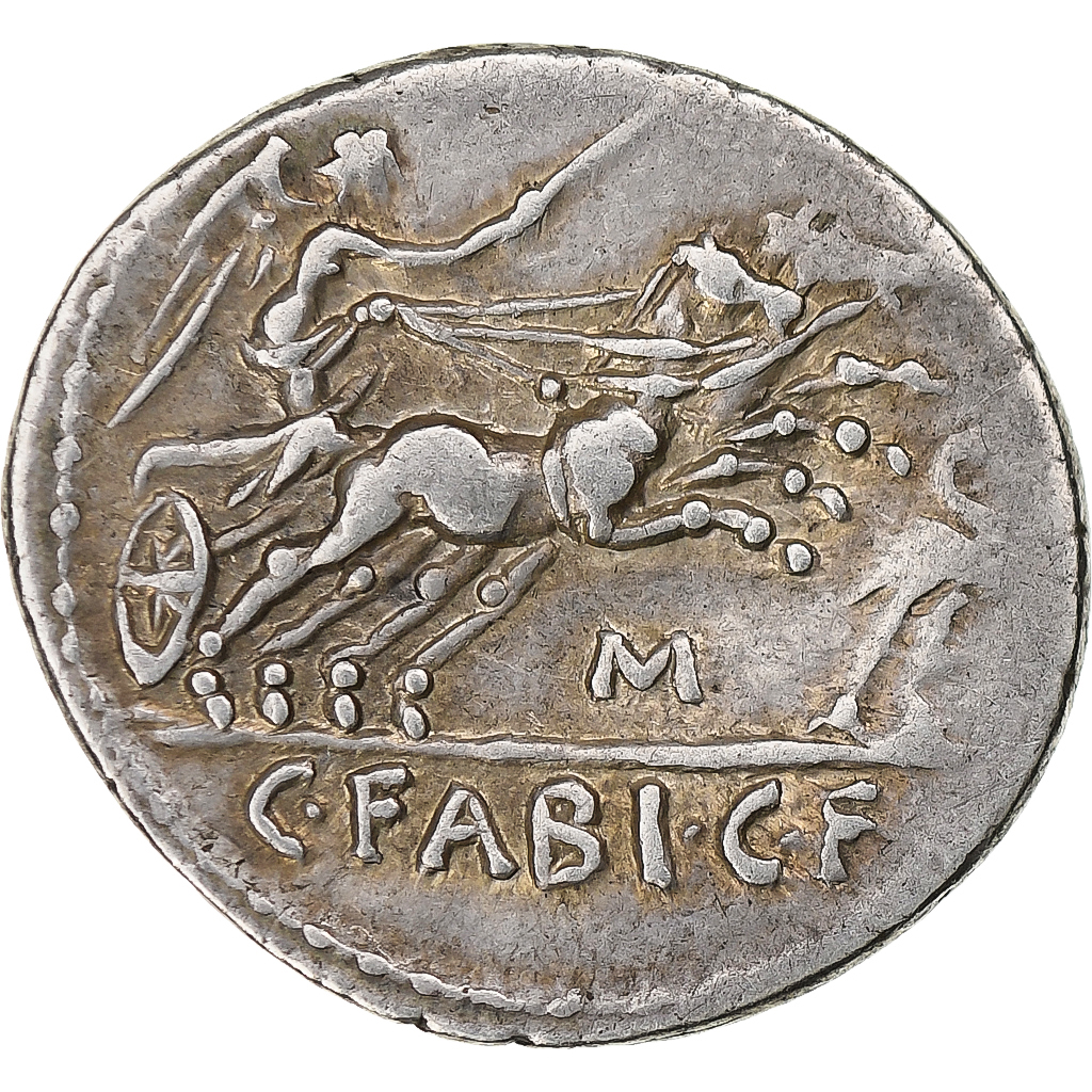 Fabia, Denarius, 102 BC, Rome, Silver, , Crawford:322/1b | Roman ...