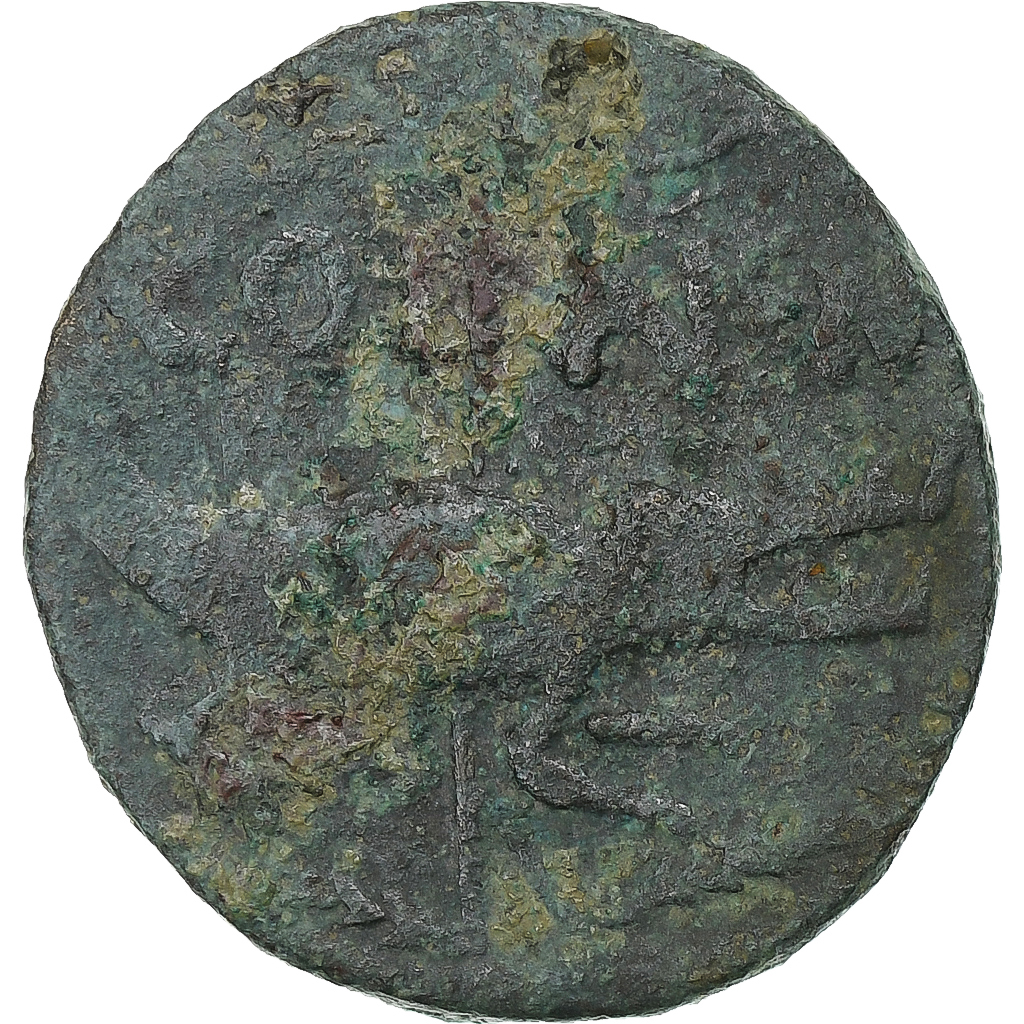 Augustus & Agrippa, As, 27-14 BC, Nîmes, Bronze, | Roman Imperial Coins