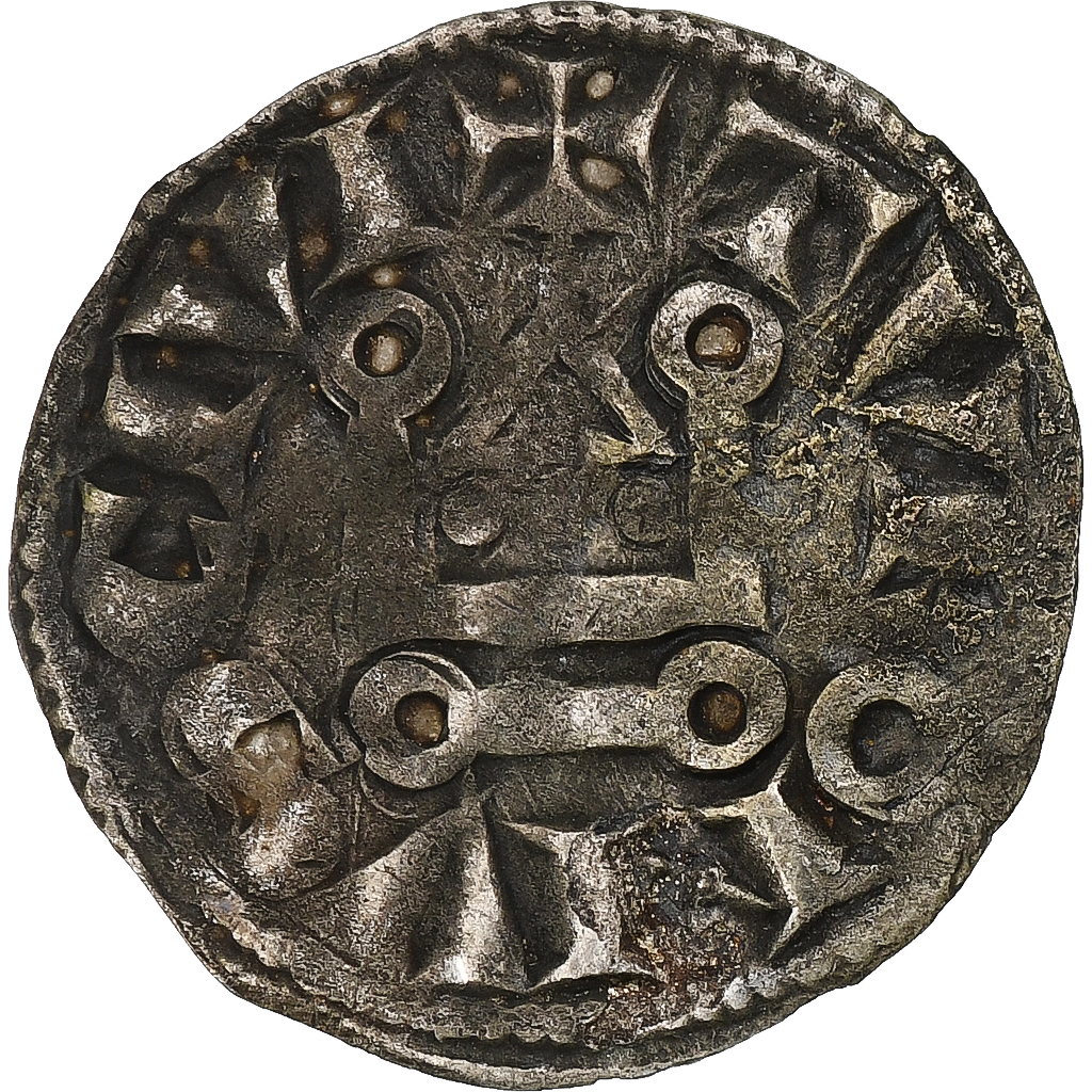 France, Louis VIII-IX, Denier Tournois, 1223-1244, Billon, | European Coins