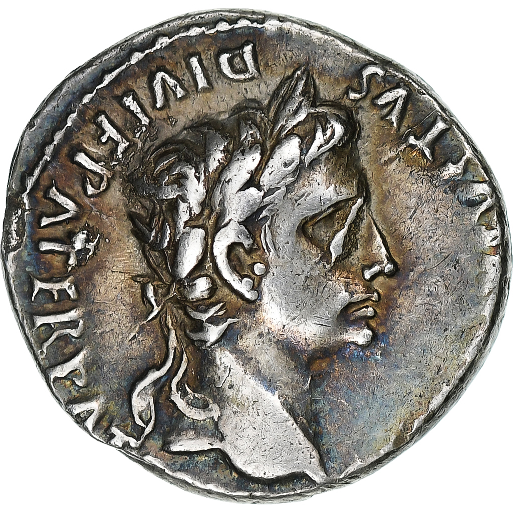 Augustus, Denarius, 2 BC-4 AD, Lugdunum, Silver, , RIC:208 | Roman ...