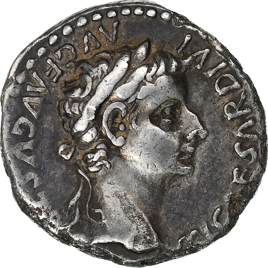 Tiberius, Denarius, 14-37, Lugdunum, Rare, Silver, , RIC:26 | Roman ...