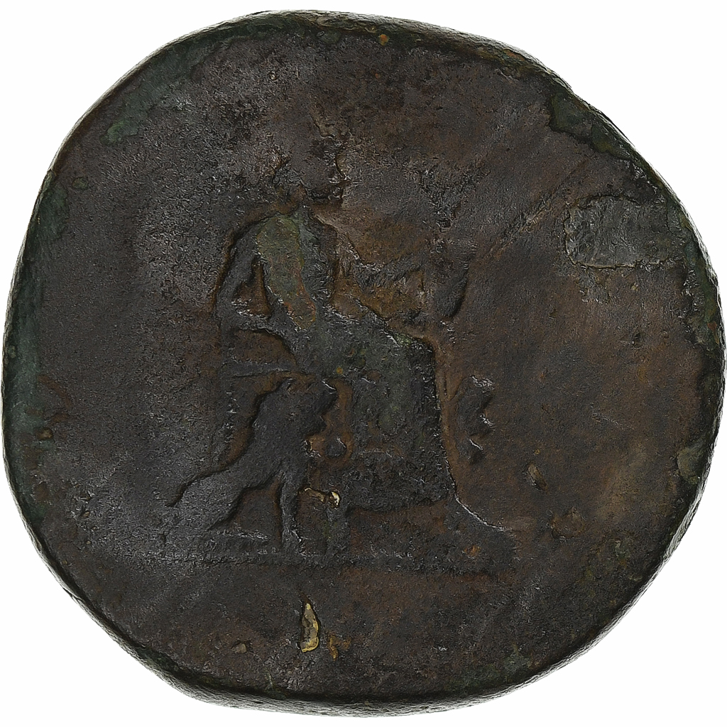 Faustina II, Sestertius, 161-176, Rome, Bronze, , RIC:1663 | Roman ...