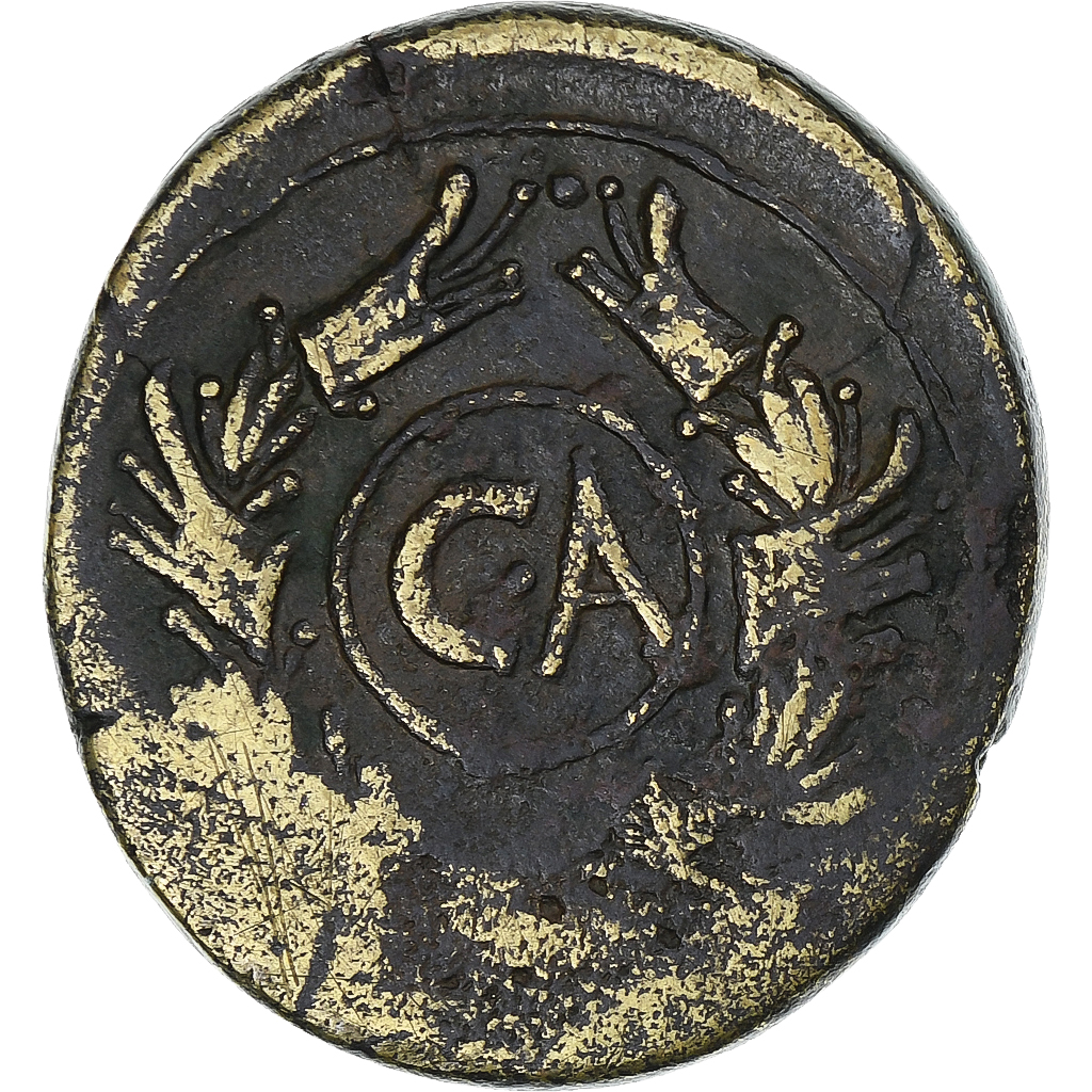 Augustus, Dupondius, 25-15 BC, Pergamon, Bronze, | Roman Imperial Coins