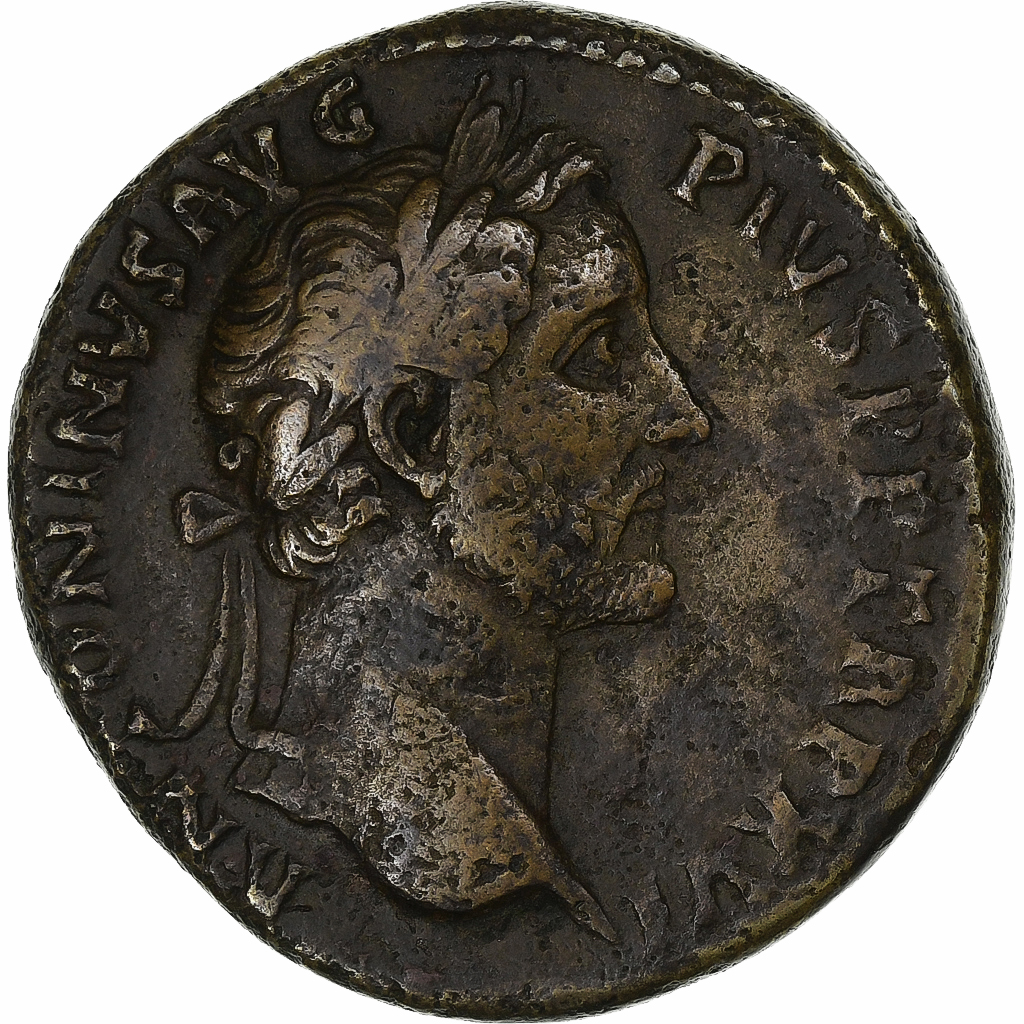 Antoninus Pius, Sestertius, 152-153, Rome, Bronze, , RIC:906 | Roman ...