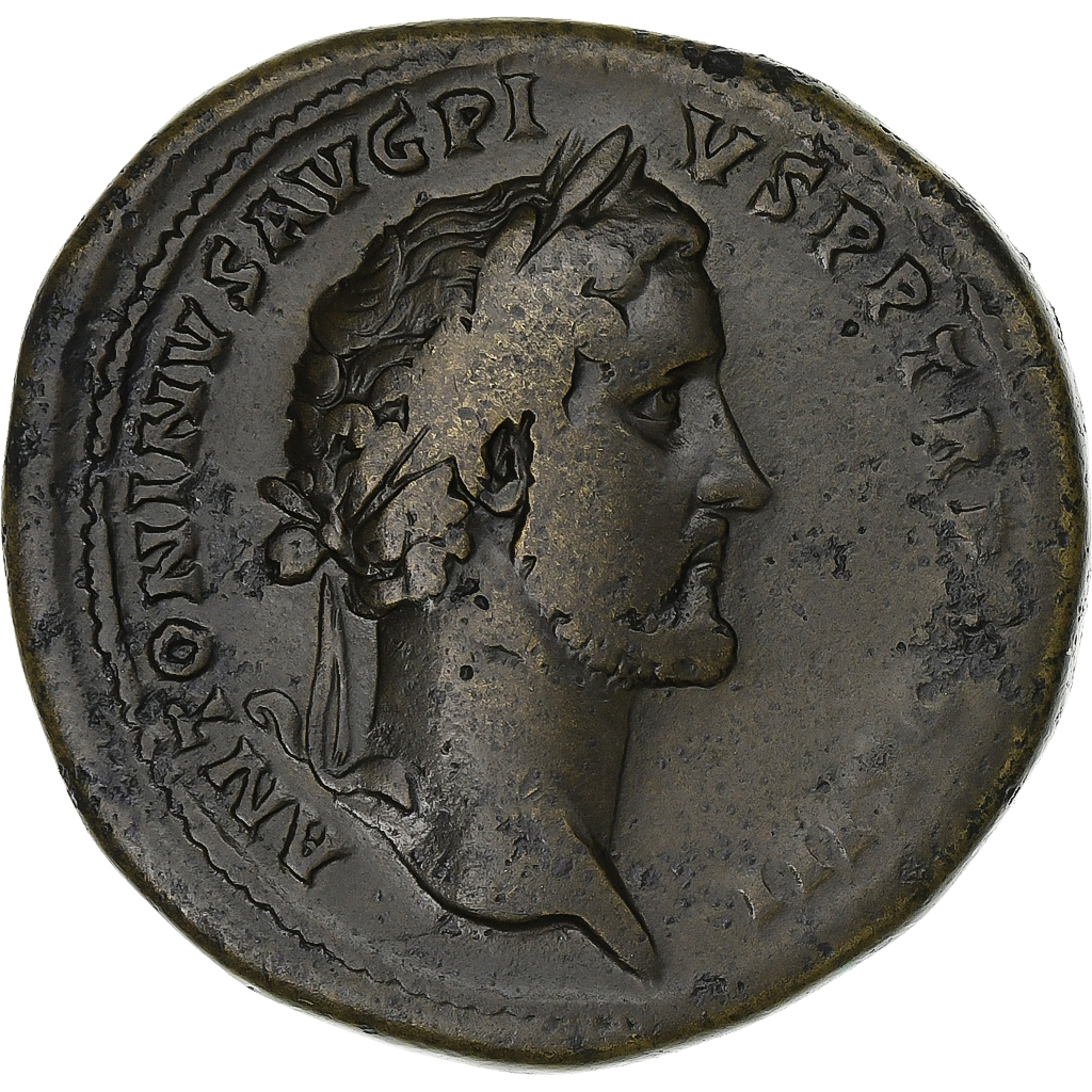 Antoninus Pius, Sestertius, 140-144, Rome, Bronze, | Roman Imperial Coins