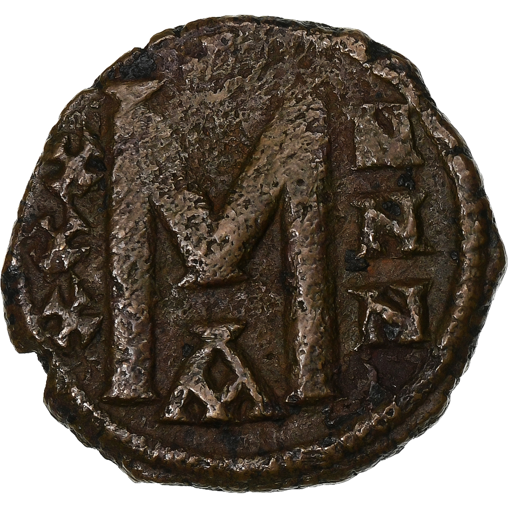 Leo V with Constantine, Follis, 813-820, Constantinople, Copper,