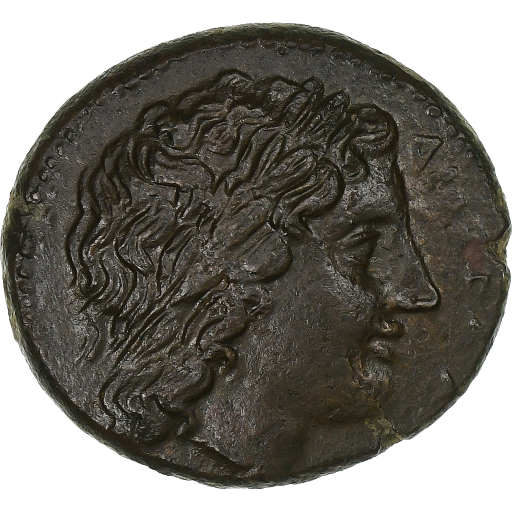 Sicily, Hiketas II, Litra, 287-278 BC, Syracuse, Bronze, , HGC:2-1449
