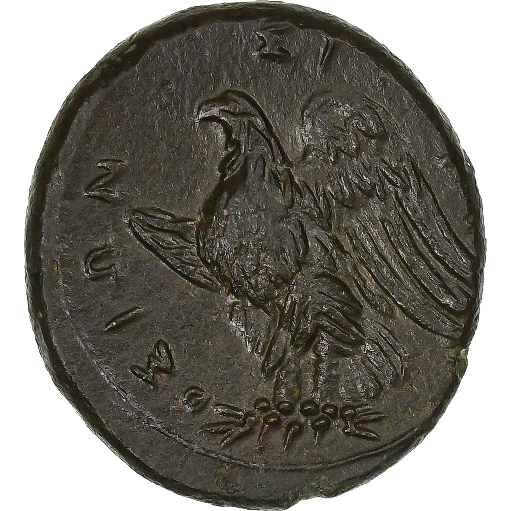 Sicily, Hiketas II, Litra, 287-278 BC, Syracuse, Bronze, , HGC:2-1449