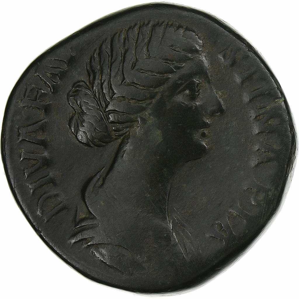 Diva Faustina II, Sestertius, 176-180, Rome, Bronze, , RIC:1715