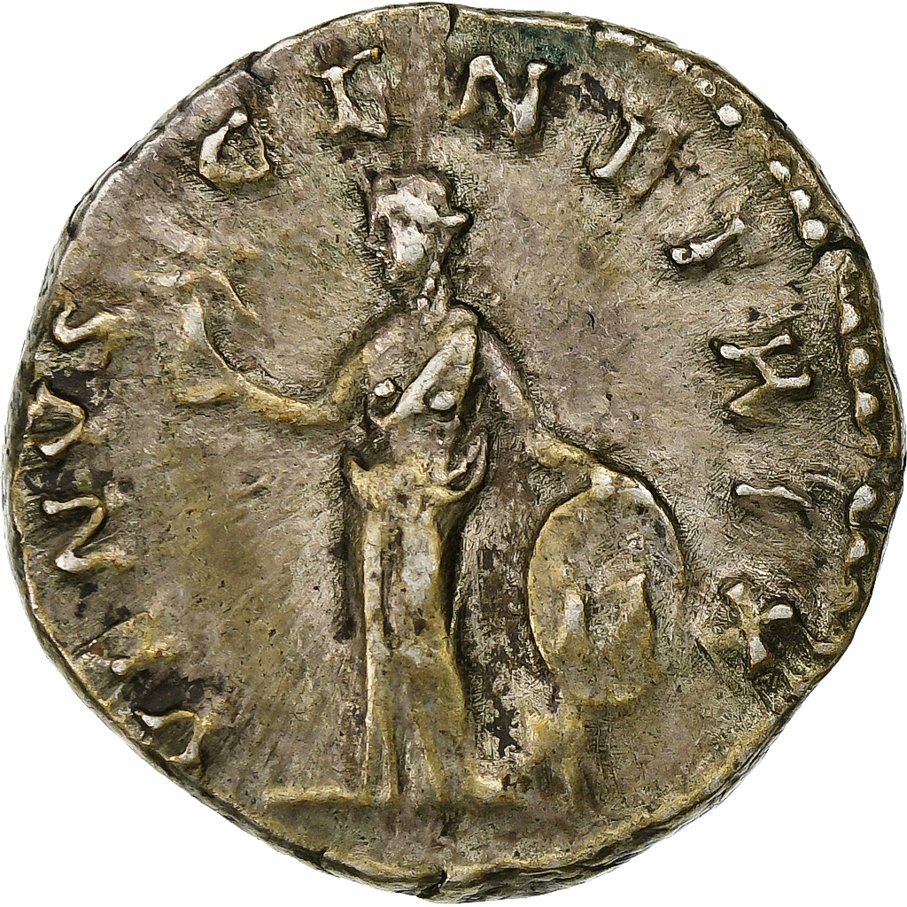 Faustina II, Denarius, 161-176, Rome, Silver, , RIC:734 | Roman ...