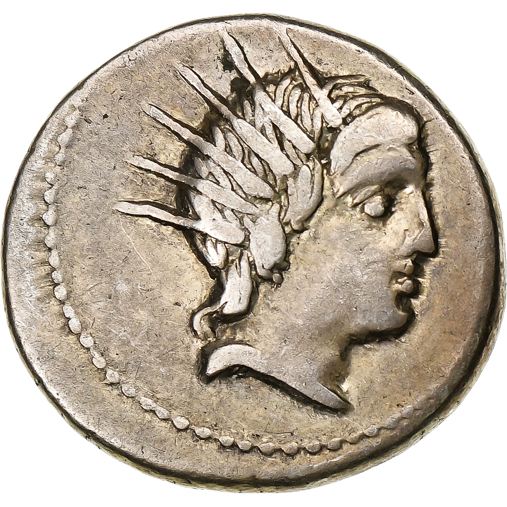 Lucretia, Denarius, 76 BC, Rome, Silver, , Crawford:390/1 | Roman ...