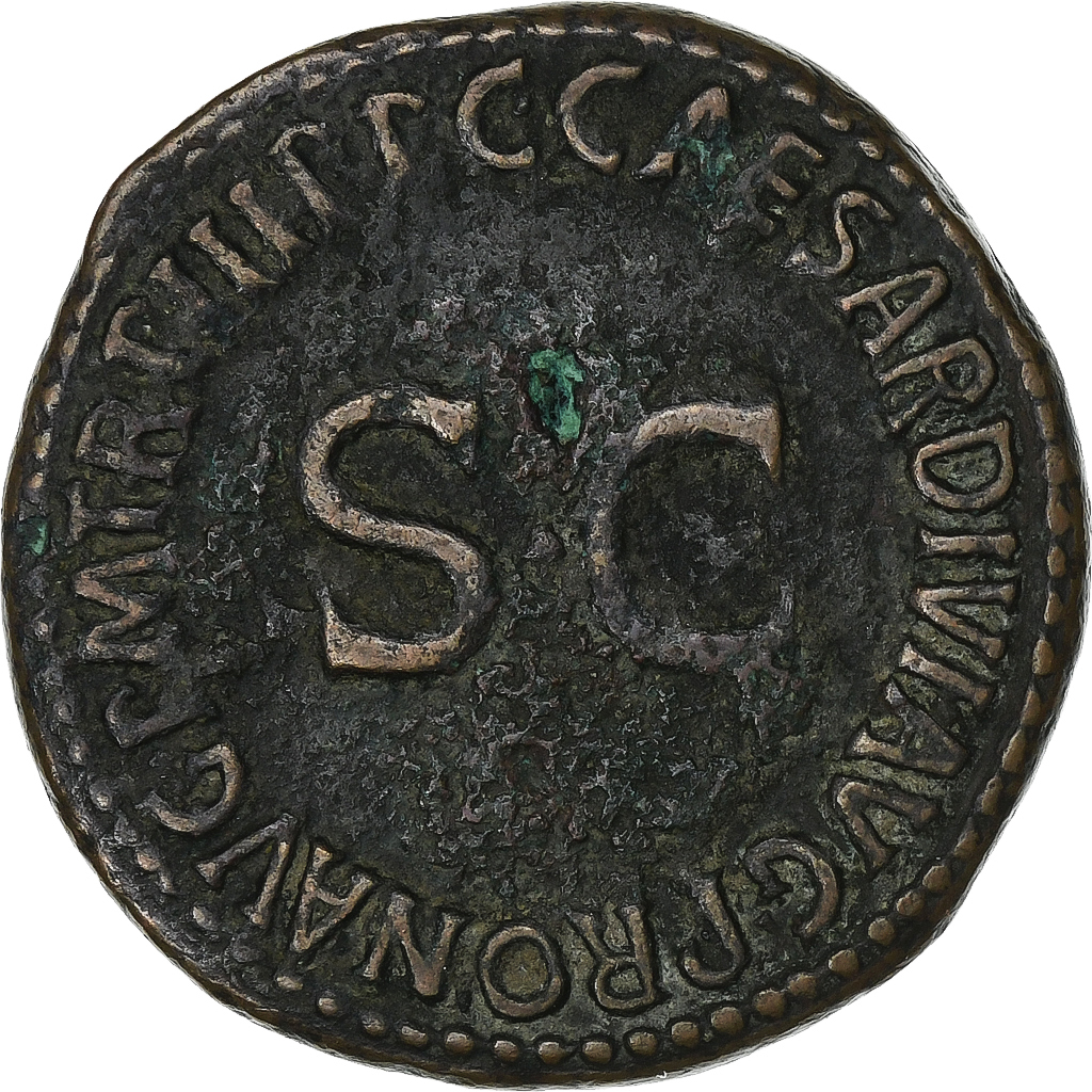 Germanicus, As, 39-40, Rome, Bronze, , RIC:43 | Roman Imperial Coins