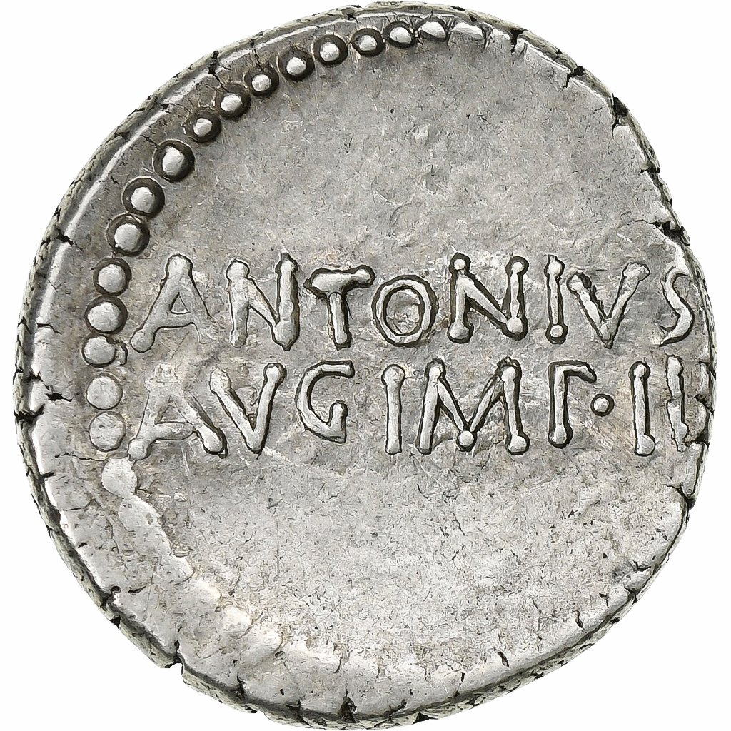 Marcus Antonius, Denarius, 33 BC, Athens, Silver, , Crawford:542/2
