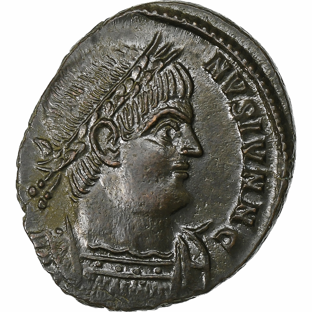 Constantine II, Follis, 333-334, Arles, Bronze, , RIC:376 | Roman ...