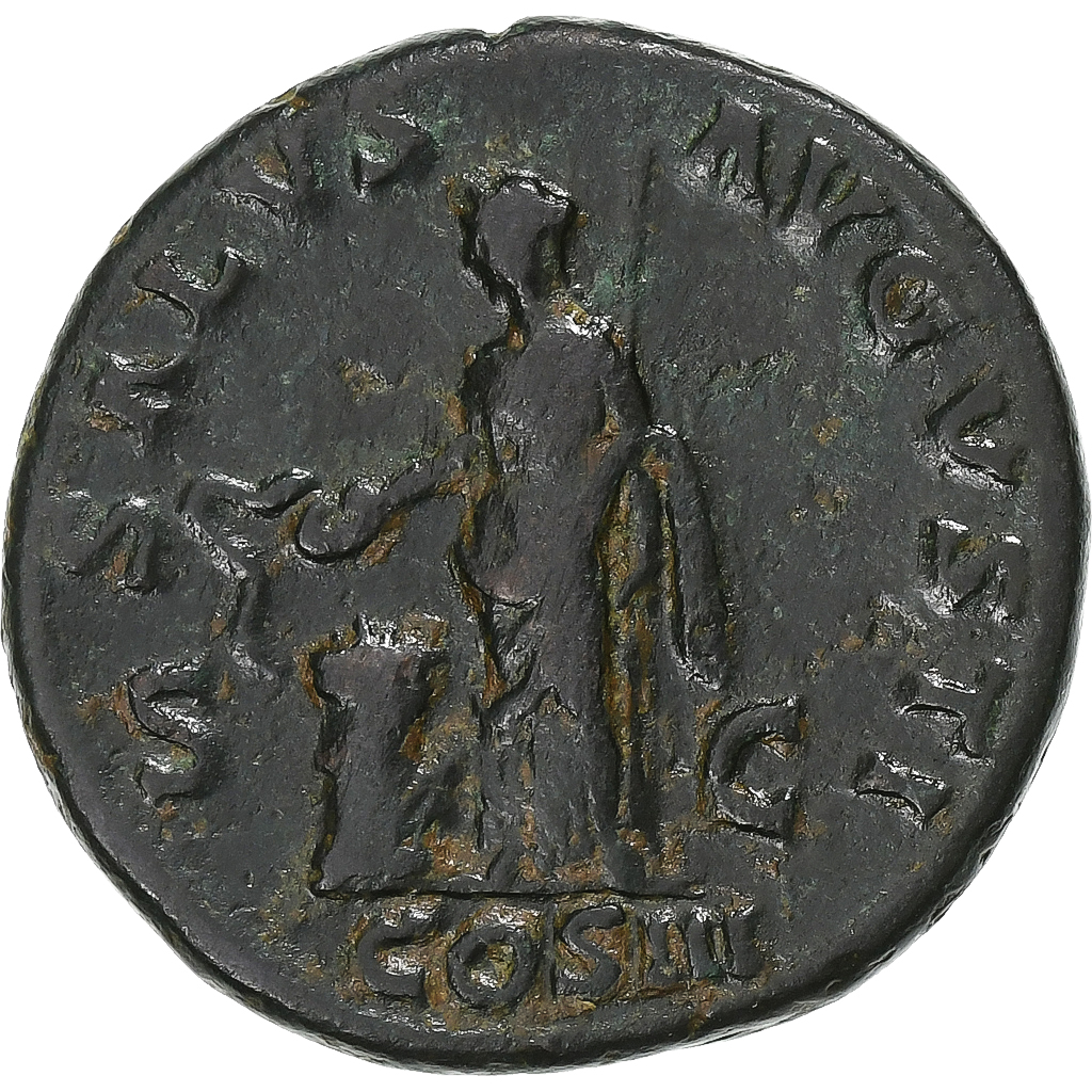 Hadrian, As, 125-127, Rome, Bronze, , RIC:830 | Roman Imperial Coins