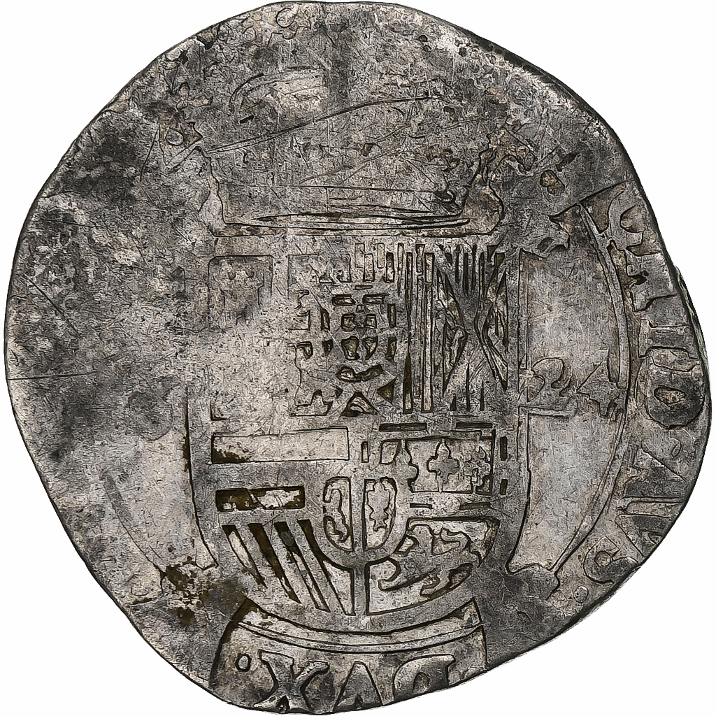 Spanish Netherlands, Duchy of Brabant, Philip IV, Escalin, 1624, Silver