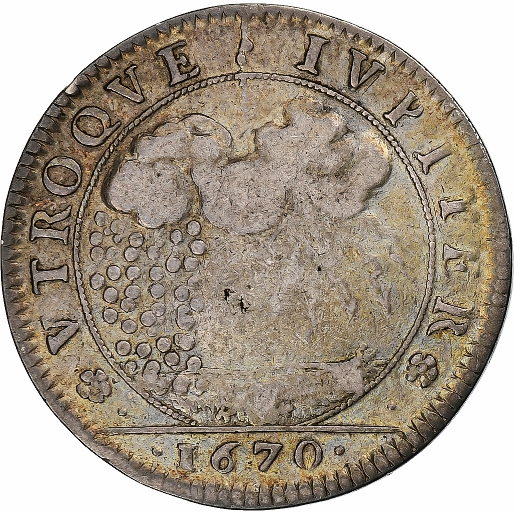 France, Token, Louis XIV, Cour des monnaies, 1670, Silver, | Tokens ...