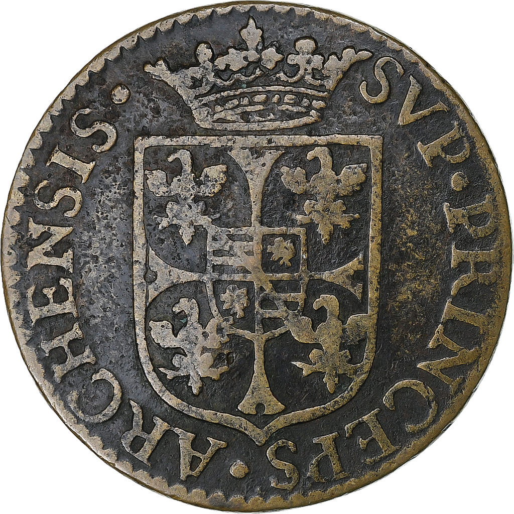 Principality of Arches-Charleville, Charles de Gonzague, Liard, 1609