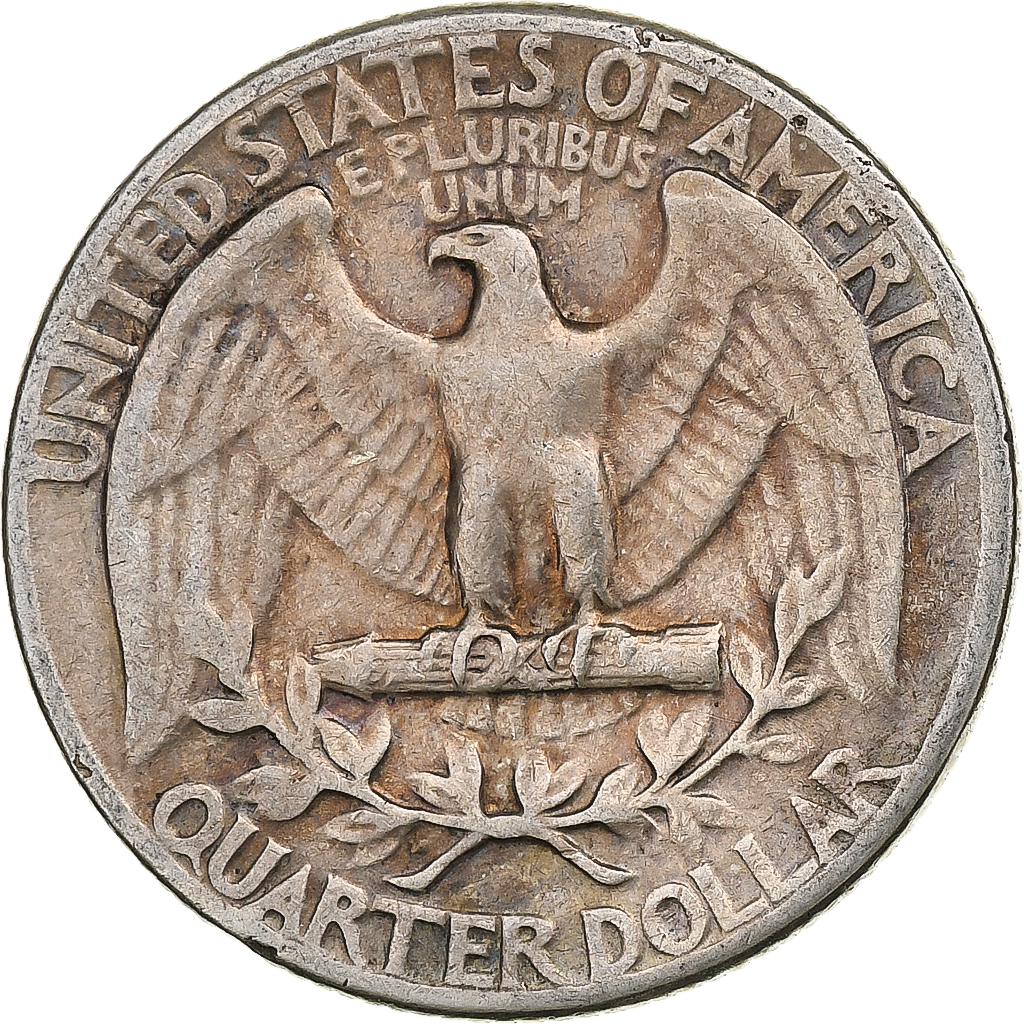United States, Quarter, Washington, 1941, Philadelphia, Silver,