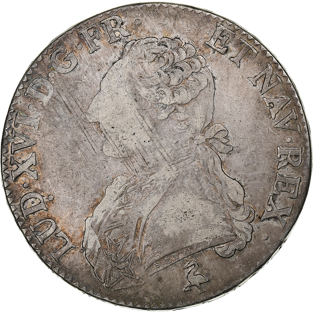 France, Louis XVI, Ecu aux branches d'olivier, 1784, Paris, 2nd semestre