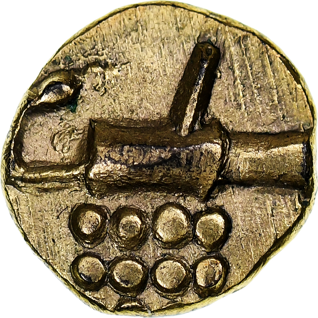 India, Fanam, Gold, | Asian and Middle Eastern Coins