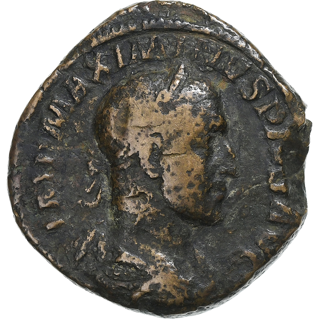 Maximinus I Thrax, Sestertius, 235-236, Rome, Bronze, , RIC:55