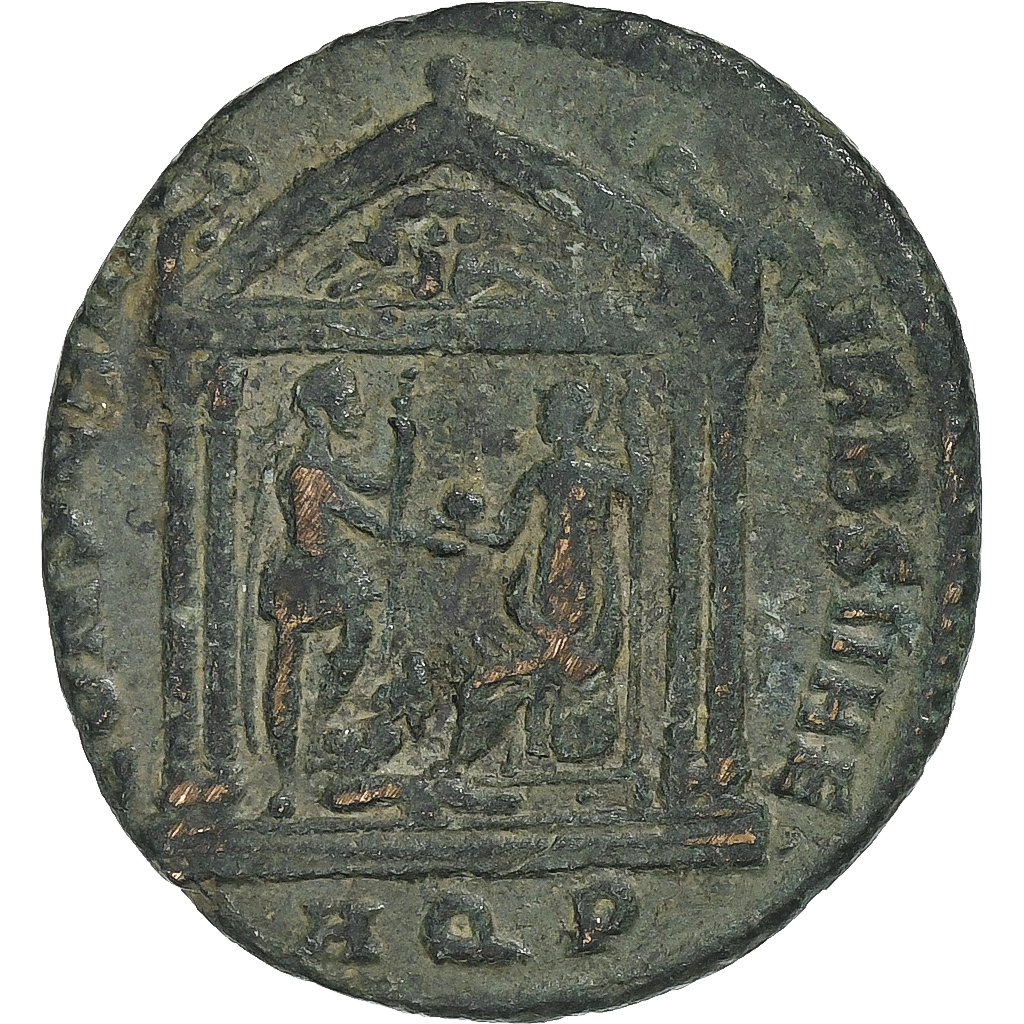Maxentius, Follis, 307, Aquileia, Bronze, , RIC:113 | Roman Imperial Coins