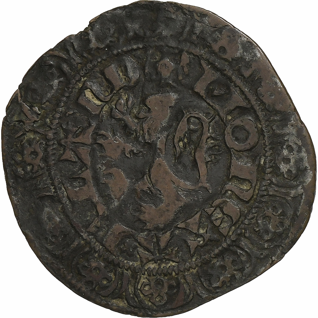 County of Flandre, Louis II de Mâle, Gros, 1346-1384, Silver,