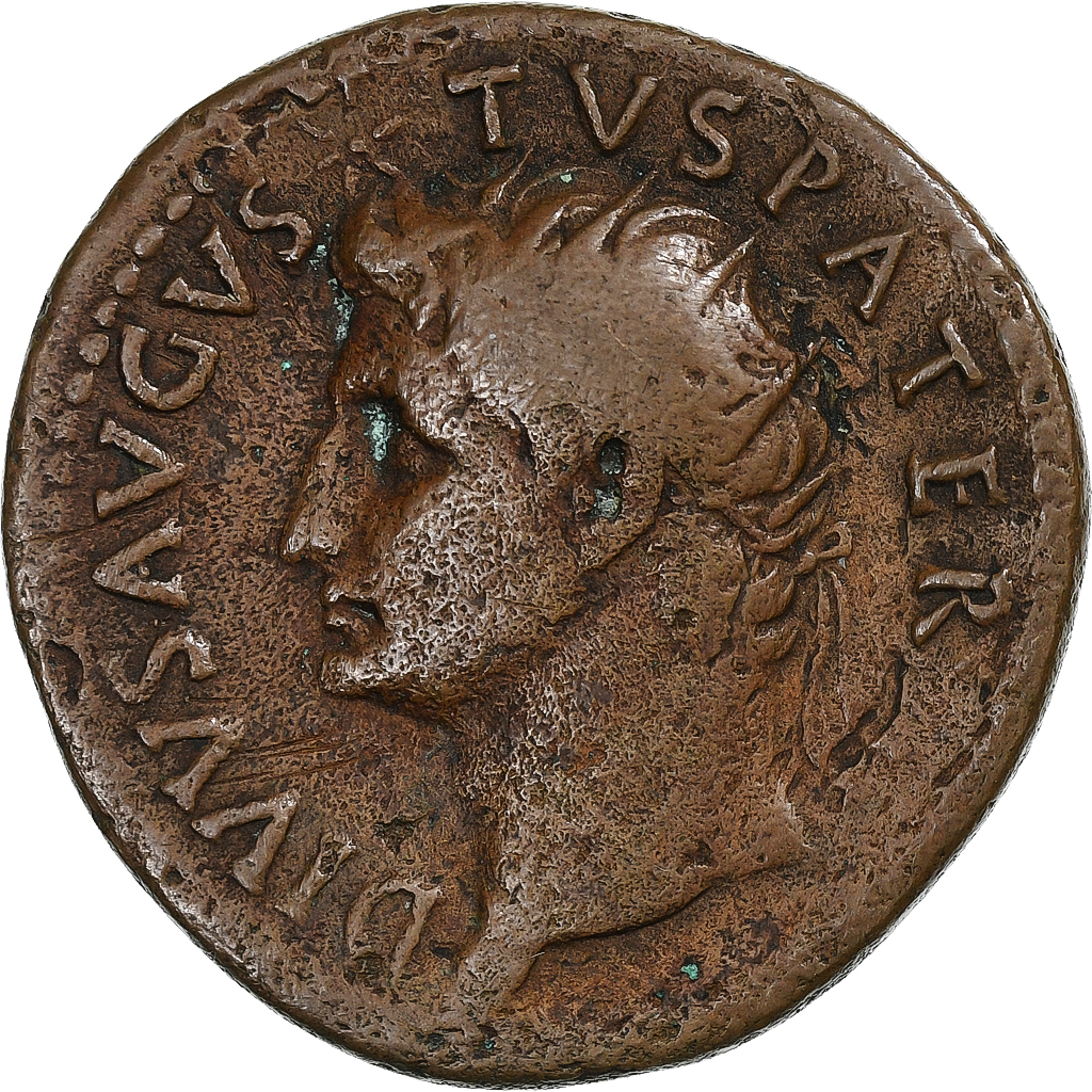 Divus Augustus, As, 80-81, Rome, Bronze, , RIC:457 | Roman Imperial Coins